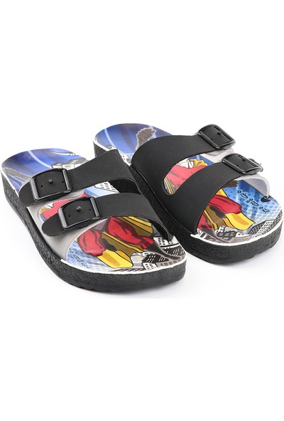 Gezer Yazlık Iki Toka Erkek Çocuk Terlik Gezer Yazlık Iki Toka Erkek Çocuk Terlik