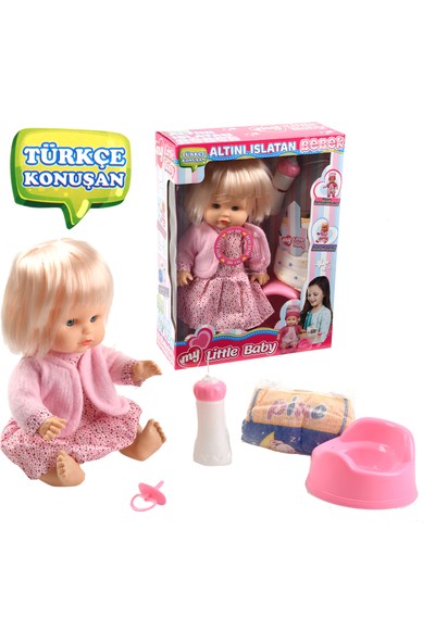 My Little Baby Konuşan, Gülen, Altını Islatan, Aksesuarlı İnteraktif Bebek My Little Baby Konuşan, Gülen, Altını Islatan, Aksesuarlı İnteraktif Bebek