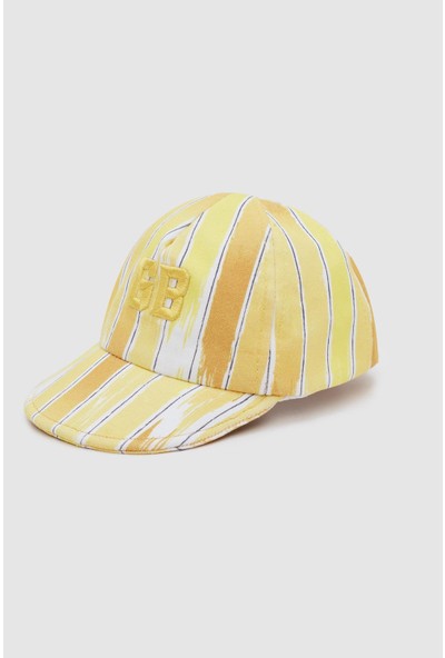 B&G Store Erkek Bebek Desenli Şapka 22SS0BG1009