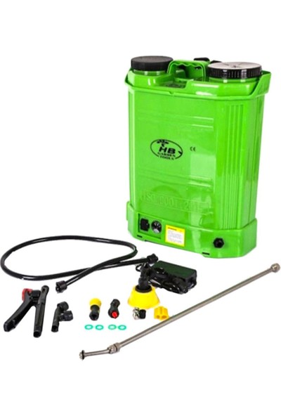 Hb 16 Litre Şarjlı Sırt Pompası Kimyasala Dayanıklı Hb 16 Litre Şarjlı Sırt Pompası Kimyasala Dayanıklı