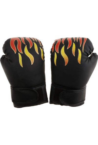 1 Çift Çocuk Gençlik Pu Köpük Yastıklı Boks Eldiveni Yarım Parmak Kickingboxing Eldiven Siyah 1 Çift Çocuk Gençlik Pu Köpük Yastıklı Boks Eldiveni Yarım Parmak Kickingboxing Eldiven Siyah