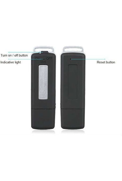 Kingboss USB Disk Ses Kayıt Cihaz 8 GB Kingboss USB Disk Ses Kayıt Cihaz 8 GB