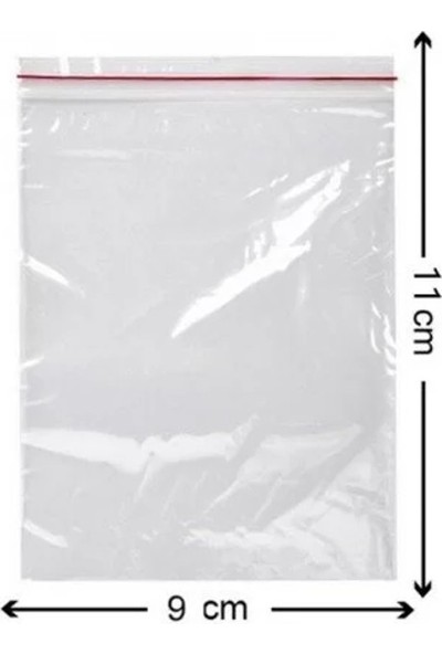 Merpak Ambalaj Kilitli Torba Şeffaf Kilitli Poşet Naylon Torba 9 x 11 cm 100'lü Merpak Ambalaj Kilitli Torba Şeffaf Kilitli Poşet Naylon Torba 9 x 11 cm 100'lü