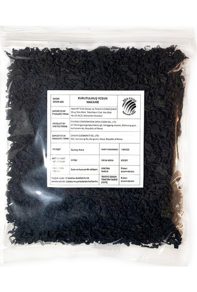Odori Wakame Kurutulmuş Yosun 250 gr Odori Wakame Kurutulmuş Yosun 250 gr