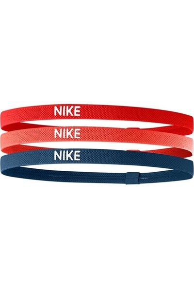 Nike Elastic Headbands 3 Pk Unisex Kırmızı Antrenman Saç Bandı N.000.0067.626.OS Nike Elastic Headbands 3 Pk Unisex Kırmızı Antrenman Saç Bandı N.000.0067.626.OS
