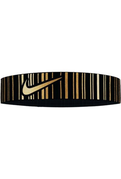 Nike Pro Metallic Unisex Siyah Antrenman Saç Bandı N.000.3527.015.OS Nike Pro Metallic Unisex Siyah Antrenman Saç Bandı N.000.3527.015.OS