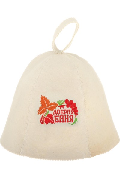 Seasong Sauna Şapka Ukraynalı Süsleme Banyo Vapuryalı Şapka Kadın Için Kadın Sauna (Yurt Dışından)