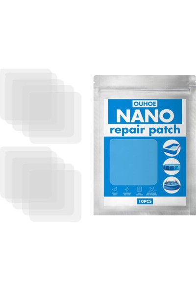 Seasong Havuz Tamir Yama Temizle Yüzmek Şişme Deltici Bant Kauçuk Sal 10'lu (Yurt Dışından)