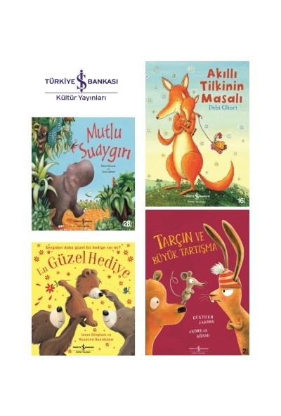 4 Hikaye Resimli Kitap Okul Öncesi Engüzel Hediye - Mutlu Suaygırı En Sevilenler 4 Hikaye Resimli Kitap Okul Öncesi Engüzel Hediye - Mutlu Suaygırı En Sevilenler