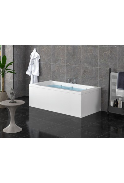 S'tina Stina Letto 70X120X55 Dikdörtgen Küvet Hidro Masaj Sistemi