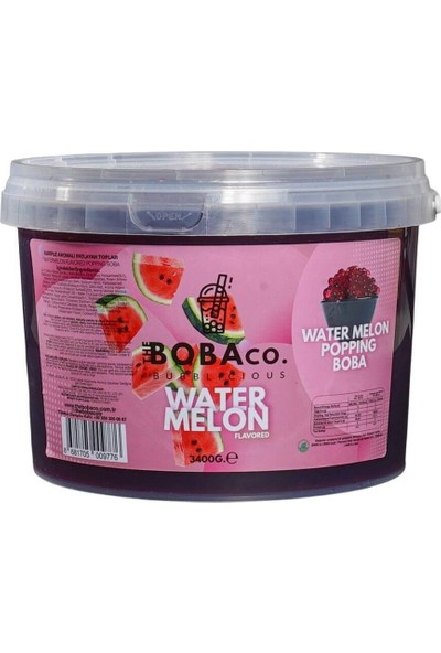 Bubble Tea Boba – Karpuz / Watermelon 3,4 kg