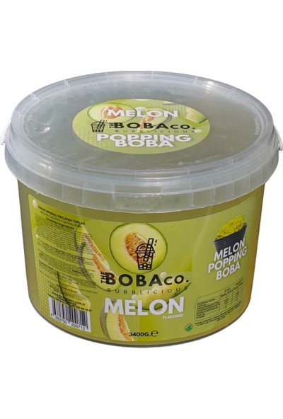 Bubble Tea Boba – Kavun / Melon 3,4 kg Bubble Tea Boba – Kavun / Melon 3,4 kg
