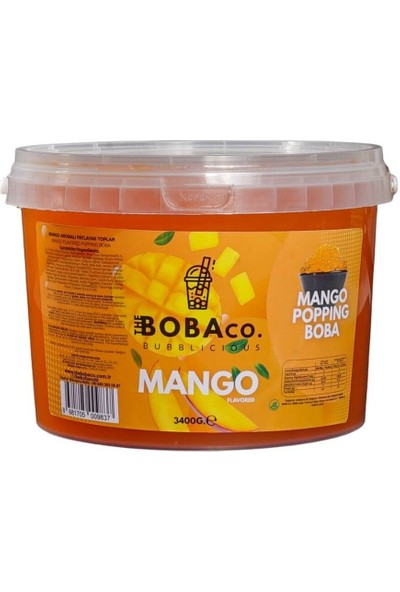 Bubble Tea Boba – Mango 3,4 kg Bubble Tea Boba – Mango 3,4 kg