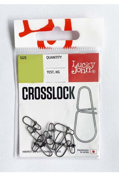 Lucky John 5110 Crosslock Rapala Klipsi Lucky John 5110 Crosslock Rapala Klipsi