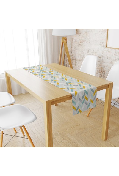 Milroma Kadife Dokuma Özel Tasarım Desenli Runner Milroma Kadife Dokuma Özel Tasarım Desenli Runner