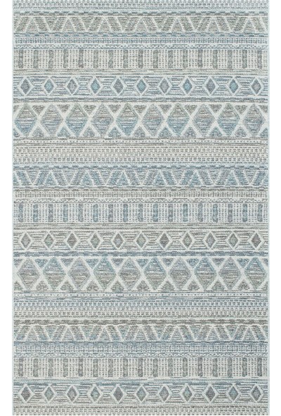 Eko Halı Polo Pol 04 Blue Hav Toz Vermeyen Modern Sisal Halı
