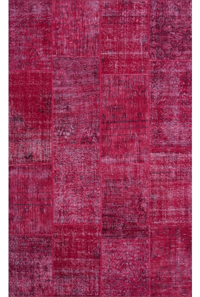 Eko Halı Kırkyama Patch 113 Rıbbon Red Geleneksel Patchwork Halı Eko Halı Kırkyama Patch 113 Rıbbon Red Geleneksel Patchwork Halı