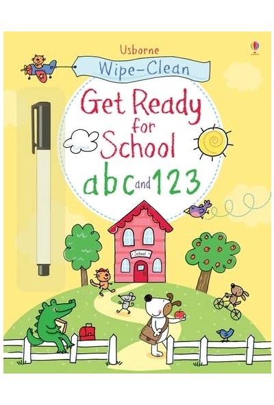 Wipe-Clean Get Ready For School Abc And 123 - Sam Taplin Wipe-Clean Get Ready For School Abc And 123 - Sam Taplin