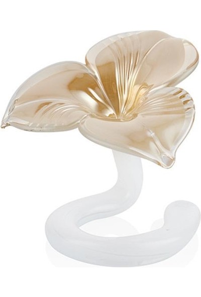 Fidex Home Yaprak Cam Dekoratif Obje 13CM