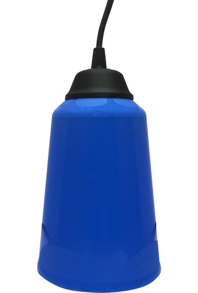 Lightson E-27 Duy Koyu Mavi Renk Ağaç Feneri Lightson E-27 Duy Koyu Mavi Renk Ağaç Feneri