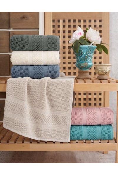 Coronet Home Chrısty %100 Pamuk 70*140 Havlu Ekru