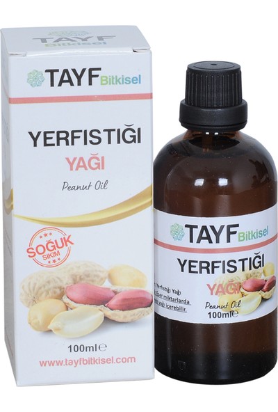 Tayf Yer Fıstığı Yağı 100 ml