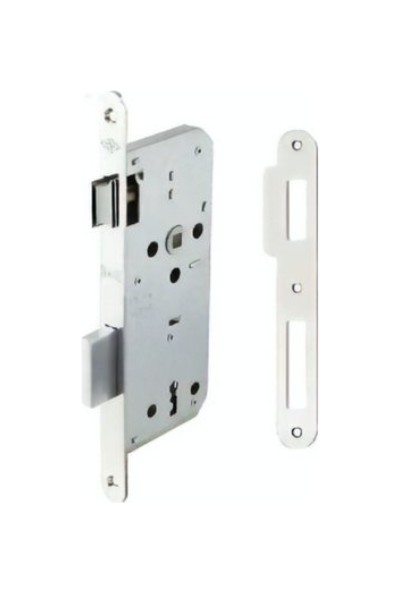 Hok Oval Nikel 40 mm Rulmanlı Extra Oda Gömme Kilit Er-40 Hok Oval Nikel 40 mm Rulmanlı Extra Oda Gömme Kilit Er-40