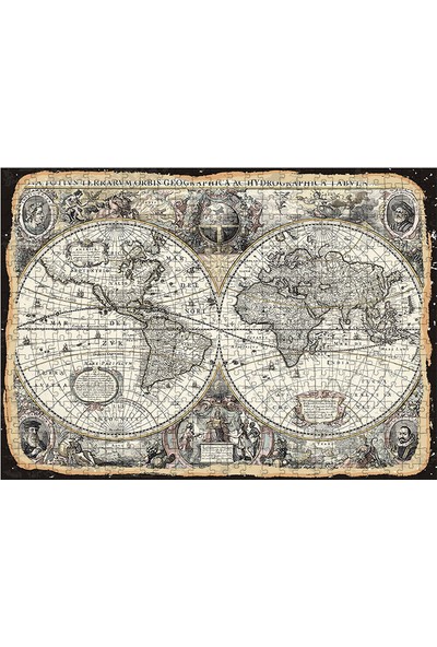 Tablomega Ahşap Mdf Puzzle Yapboz Dünya Haritası 500 Parça 50*70 cm Tablomega Ahşap Mdf Puzzle Yapboz Dünya Haritası 500 Parça 50*70 cm