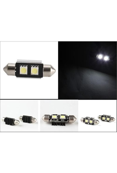 Modacar Magnum 6 Adet 2 Beyaz Ledli Sofit Tavan Ampülü 427648 Modacar Magnum 6 Adet 2 Beyaz Ledli Sofit Tavan Ampülü 427648