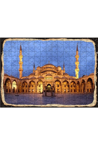 Tablomega Ahşap Mdf Puzzle Yapboz Sultanahmet Camii 255 Parça 35*50 cm