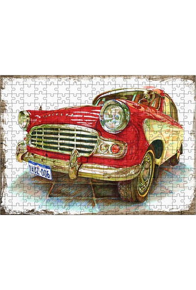 Tablomega Ahşap Mdf Puzzle Yapboz Jaguar 255 Parça 35*50 cm