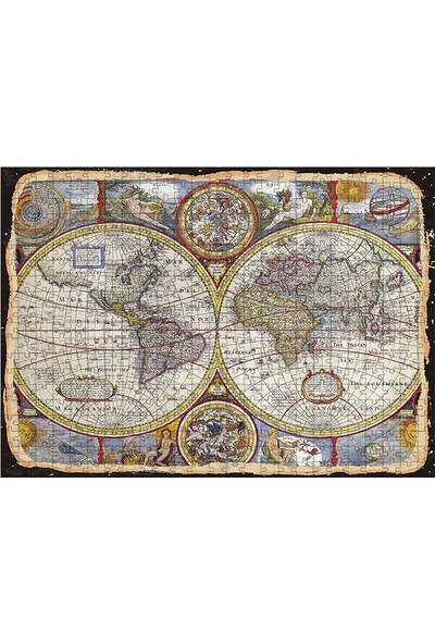 Tablomega Ahşap Mdf Puzzle Yapboz Piri Reis'in Dünya Haritası 500 Parça 50*70 cm Tablomega Ahşap Mdf Puzzle Yapboz Piri Reis'in Dünya Haritası 500 Parça 50*70 cm