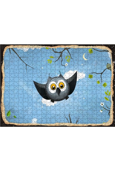 Tablomega Ahşap Mdf Puzzle Yapboz Şirin Baykuş 500 Parça 50*70 cm Tablomega Ahşap Mdf Puzzle Yapboz Şirin Baykuş 500 Parça 50*70 cm