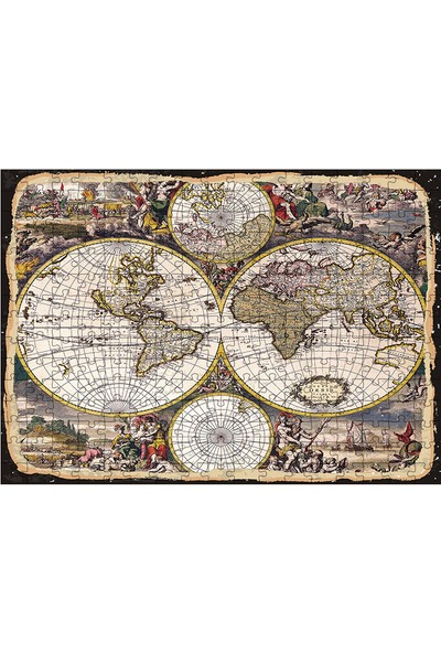 Tablomega Ahşap Mdf Puzzle Yapboz Dünya Haritası 255 Parça 35*50 cm Tablomega Ahşap Mdf Puzzle Yapboz Dünya Haritası 255 Parça 35*50 cm