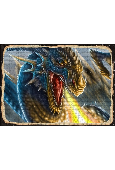 Tablomega Ahşap Mdf Puzzle Yapboz Ejderhalar 500 Parça 50*70 cm Tablomega Ahşap Mdf Puzzle Yapboz Ejderhalar 500 Parça 50*70 cm