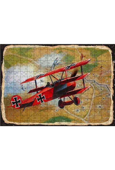 Tablomega Ahşap Mdf Puzzle Yapboz Nazi Savaş Uçağı 255 Parça 35*50 cm Tablomega Ahşap Mdf Puzzle Yapboz Nazi Savaş Uçağı 255 Parça 35*50 cm