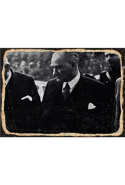 Tablomega Ahşap Mdf Puzzle Yapboz Mustafa Kemal Atatürk 500 Parça 50*70 cm Tablomega Ahşap Mdf Puzzle Yapboz Mustafa Kemal Atatürk 500 Parça 50*70 cm