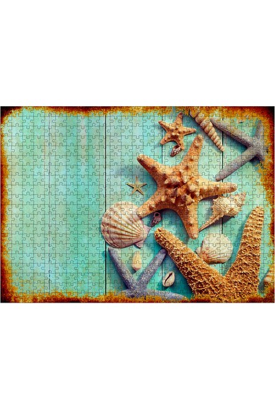 Tablomega Ahşap Mdf Puzzle Yapboz Deniz Yıldızları 500 Parça 50*70 cm Tablomega Ahşap Mdf Puzzle Yapboz Deniz Yıldızları 500 Parça 50*70 cm