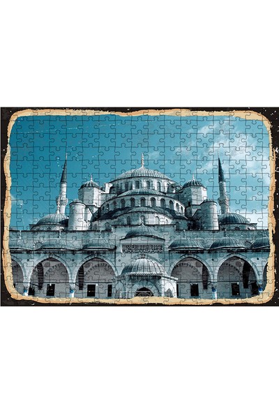 Tablomega Ahşap Mdf Puzzle Yapboz Sultanahmet Camii 255 Parça 35*50 cm
