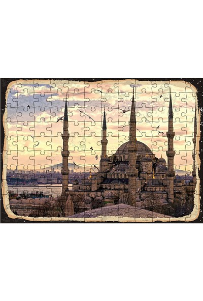 Tablomega Ahşap Mdf Puzzle Yapboz Sultanahmet Camii Istanbul 120 Parça 25*35 cm Tablomega Ahşap Mdf Puzzle Yapboz Sultanahmet Camii Istanbul 120 Parça 25*35 cm