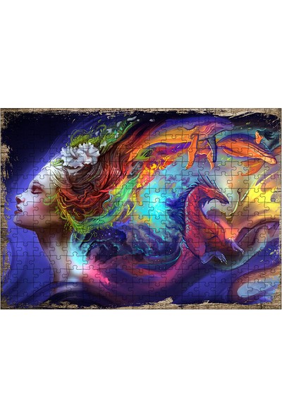 Tablomega Ahşap Mdf Puzzle Yapboz Renkli Rüyalar 255 Parça 35*50 cm Tablomega Ahşap Mdf Puzzle Yapboz Renkli Rüyalar 255 Parça 35*50 cm