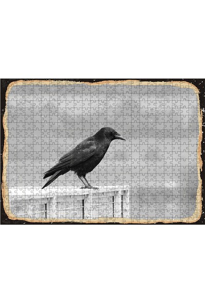 Tablomega Ahşap Mdf Puzzle Yapboz Karga 500 Parça 50*70 cm Tablomega Ahşap Mdf Puzzle Yapboz Karga 500 Parça 50*70 cm