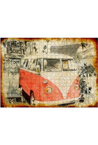 Tablomega Ahşap Mdf Puzzle Yapboz Venice Beach 500 Parça 50*70 cm Tablomega Ahşap Mdf Puzzle Yapboz Venice Beach 500 Parça 50*70 cm