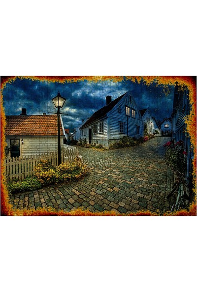 Tablomega Ahşap Mdf Puzzle Yapboz Arnavut Taşlı Sokak 500 Parça 50*70 cm Tablomega Ahşap Mdf Puzzle Yapboz Arnavut Taşlı Sokak 500 Parça 50*70 cm