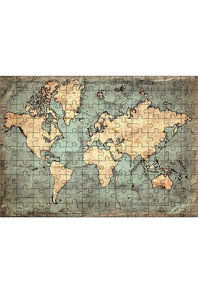 Tablomega Ahşap Mdf Puzzle Yapboz Sınırlar Olmadan Dünya 120 Parça 25*35 cm Tablomega Ahşap Mdf Puzzle Yapboz Sınırlar Olmadan Dünya 120 Parça 25*35 cm
