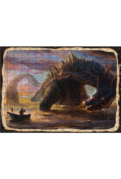 Tablomega Ahşap Mdf Puzzle Yapboz Ejderhalar 255 Parça 35*50 cm Tablomega Ahşap Mdf Puzzle Yapboz Ejderhalar 255 Parça 35*50 cm
