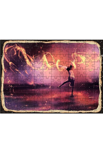 Tablomega Ahşap Mdf Puzzle Yapboz Dansçı 120 Parça 25*35 cm