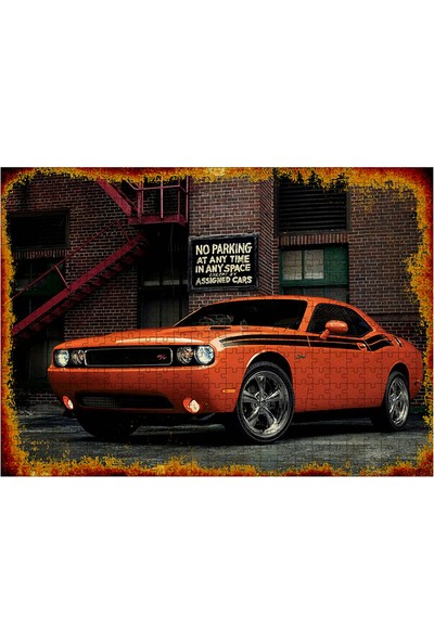 Tablomega Ahşap Mdf Puzzle Yapboz Mustang 500 Parça 50*70 cm