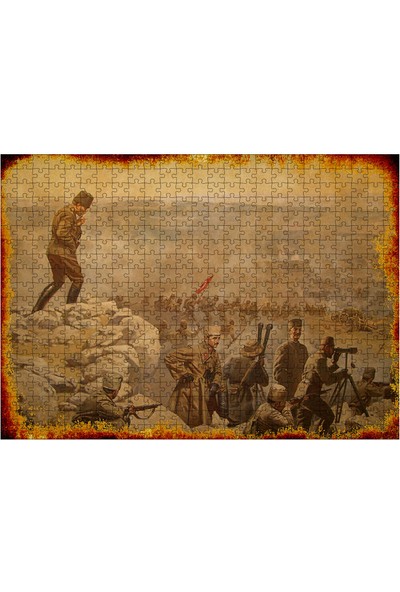 Tablomega Ahşap Mdf Puzzle Yapboz Mustafa Kemal Atatürk Kurtuluş Savaşı 500 Parça 50*70 cm Tablomega Ahşap Mdf Puzzle Yapboz Mustafa Kemal Atatürk Kurtuluş Savaşı 500 Parça 50*70 cm