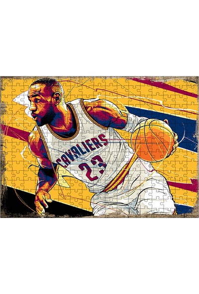Tablomega Ahşap Mdf Puzzle Yapboz Cleveland Cavaliers Basketbol 255 Parça 35*50 cm Tablomega Ahşap Mdf Puzzle Yapboz Cleveland Cavaliers Basketbol 255 Parça 35*50 cm